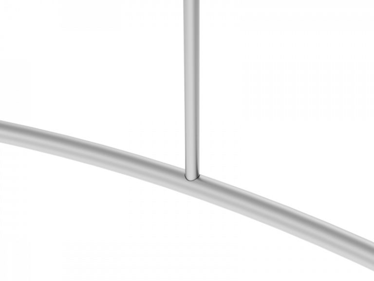 10ft Curved Display Stand - Exhibit Supply