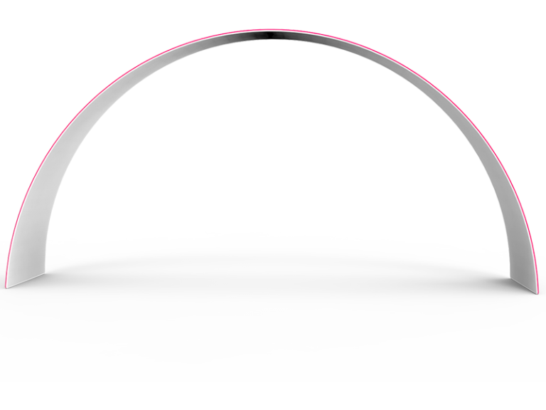 Custom Arch Banner Stand - Exhibit Supply