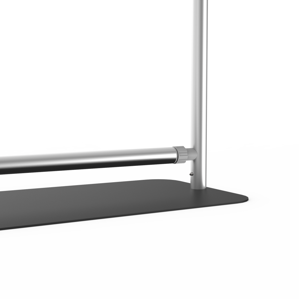 4ft Straight Display Stand - Exhibit Supply