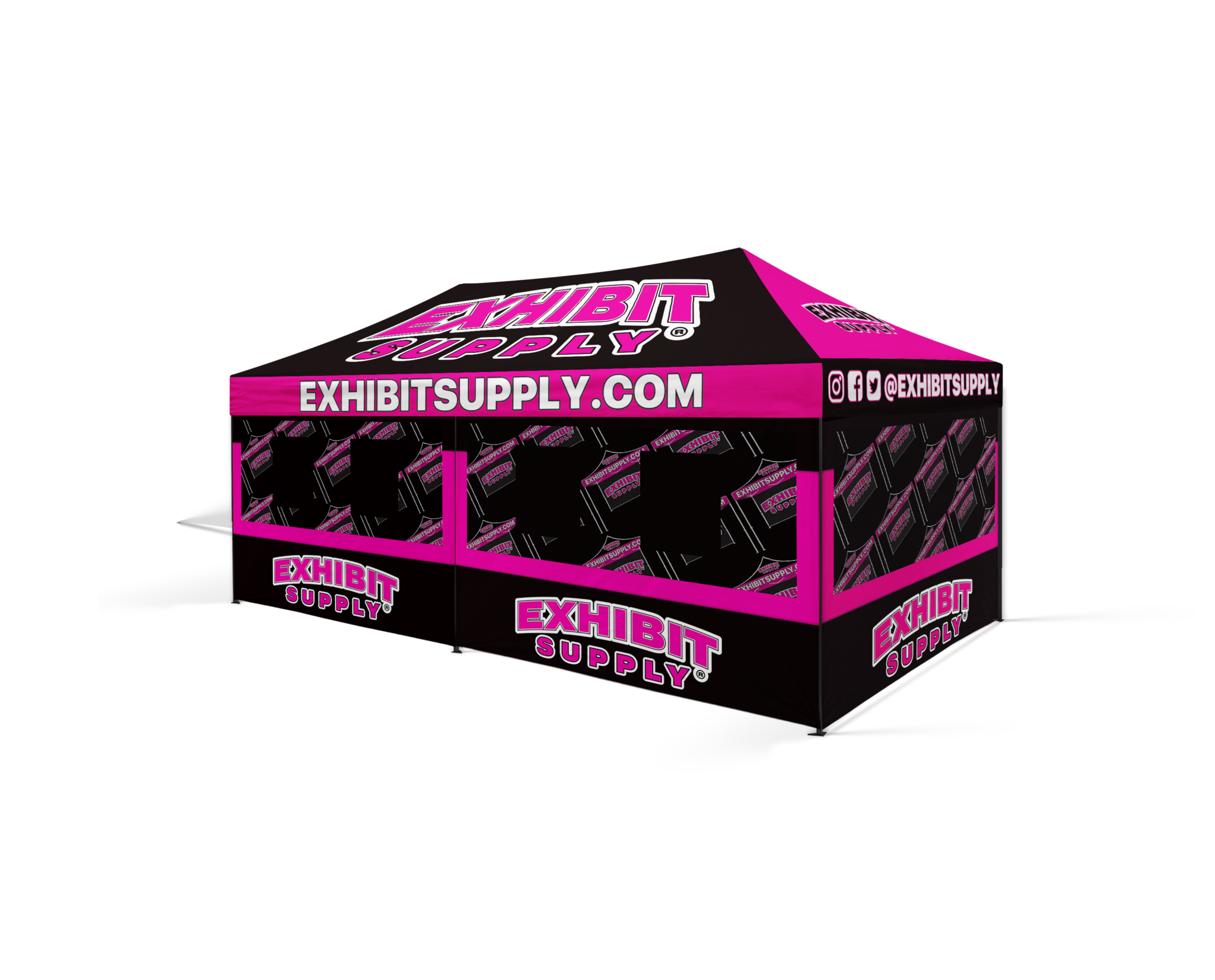 10x20 Food Booth PRO XL - Exhibit Supply